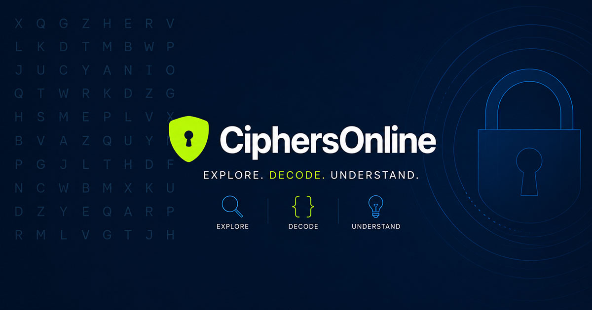 Affine Chiffre online verschlüsseln und entschlüsseln